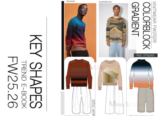 FW25.26 men's knitwear trend book